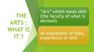 531141067-MODULE-1-Assumptions-and-Nature-of-Arts-Creativity-and ...