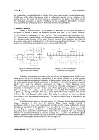 Signal processing with frequency and phase shift keying modulation in telecommunications | PDF