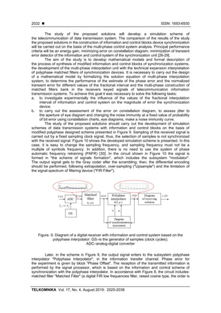 Signal processing with frequency and phase shift keying modulation in telecommunications | PDF