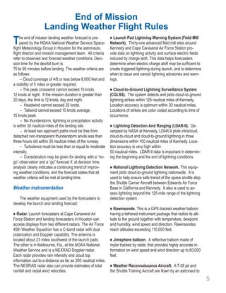 Space Shuttle Launch and Landing Weather Rules | PDF | Weather | Science