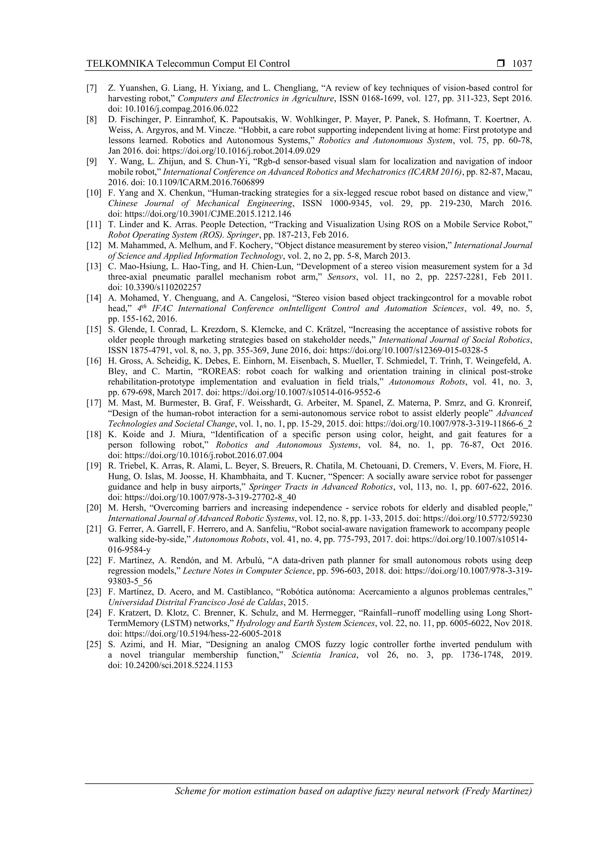 Scheme for motion estimation based on adaptive fuzzy neural network | PDF