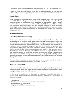 CITIZEN RELATIONSHIP MANAGEMENT AND PRINCIPAL/AGENT THEORY | PDF