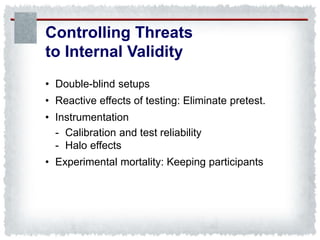 quasi experimental research | PPT