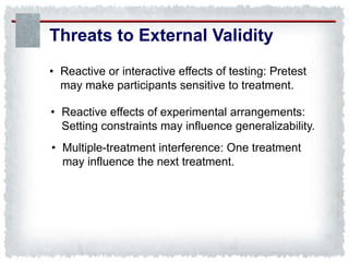 quasi experimental research | PPT