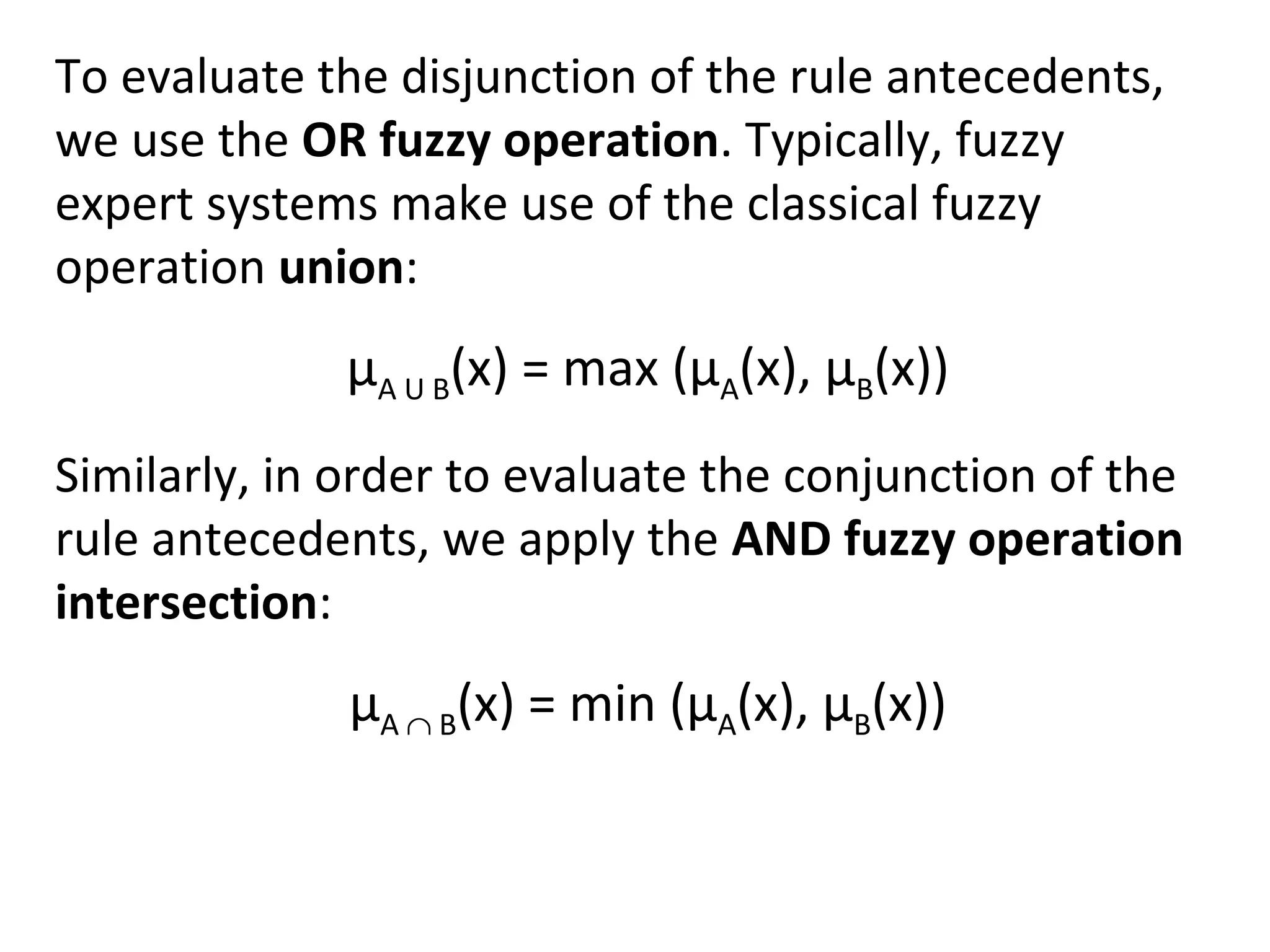 Fuzzy Set Theory | PPT
