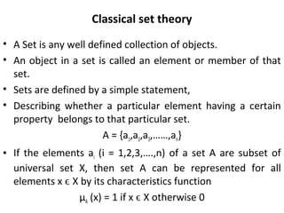 Fuzzy Set Theory | PPT