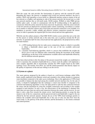 A Cellular Bonding and Adaptive Load Balancing Based Multi-Sim Gateway for Mobile Ad Hoc and ...