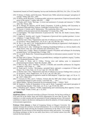 Factors Influencing Risk Acceptance of Cloud Computing Services in the ...