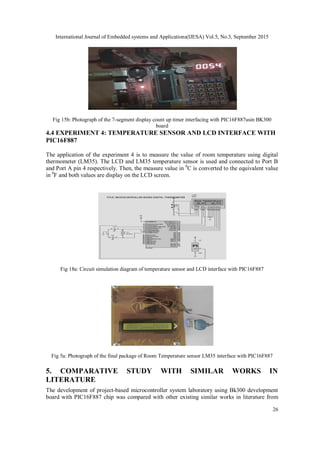 PROJECT-BASED MICROCONTROLLER SYSTEM LABORATORY USING BK300 DEVELOPMENT BOARD WITH PIC16F887 ...