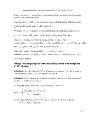 CUBIC STRUCTURES OF MEDIAL IDEAL ON BCI -ALGEBRAS | PDF