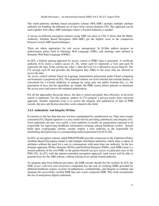 INTEGRATED, RELIABLE AND CLOUD-BASED PERSONAL HEALTH RECORD: A SCOPING REVIEW | PDF