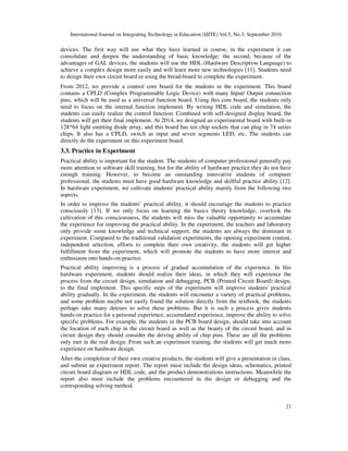 EXPLORATION ON TRAINING PRACTICE ABILITY IN DIGITAL LOGIC EXPERIMENT | PDF