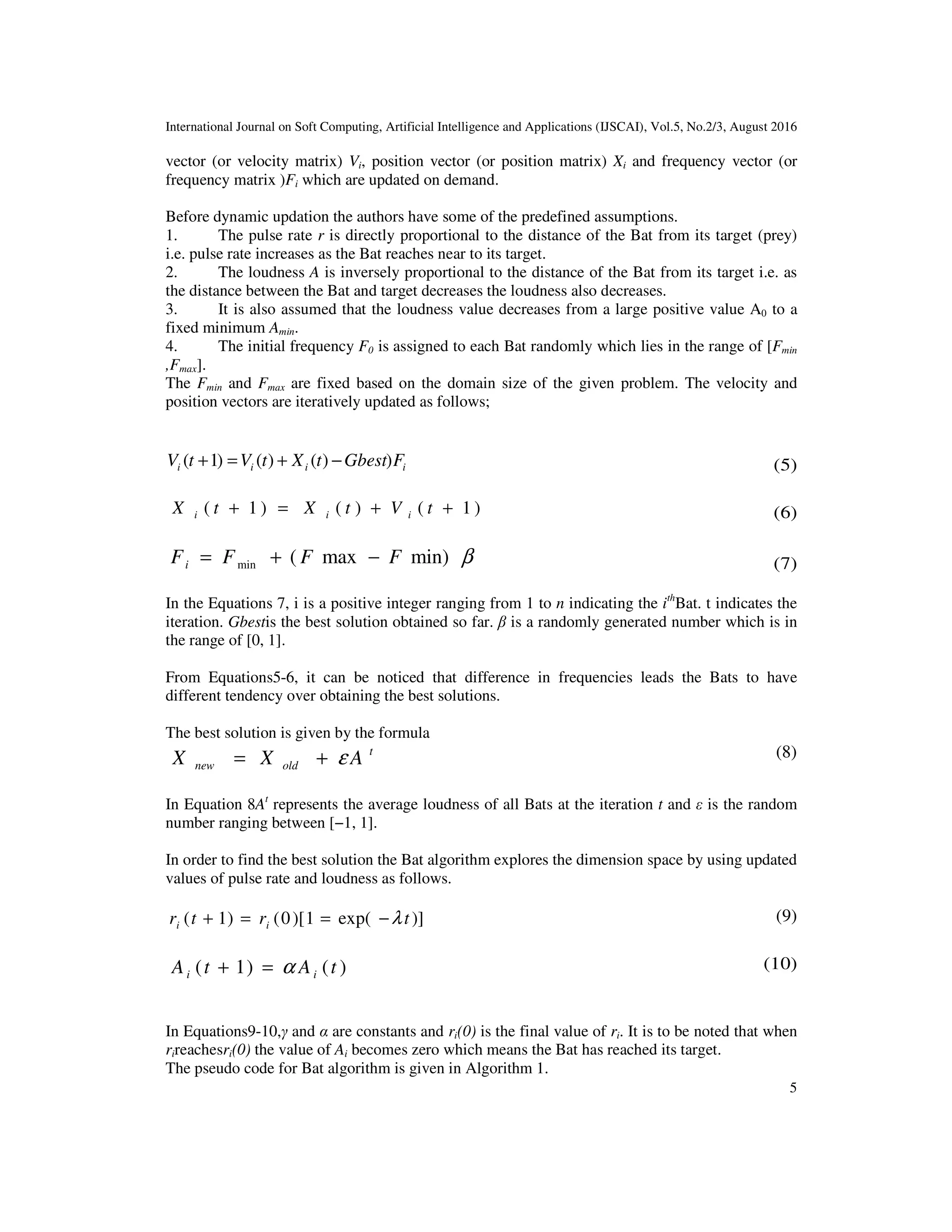 A Binary Bat Inspired Algorithm For The Classification Of Breast Cancer