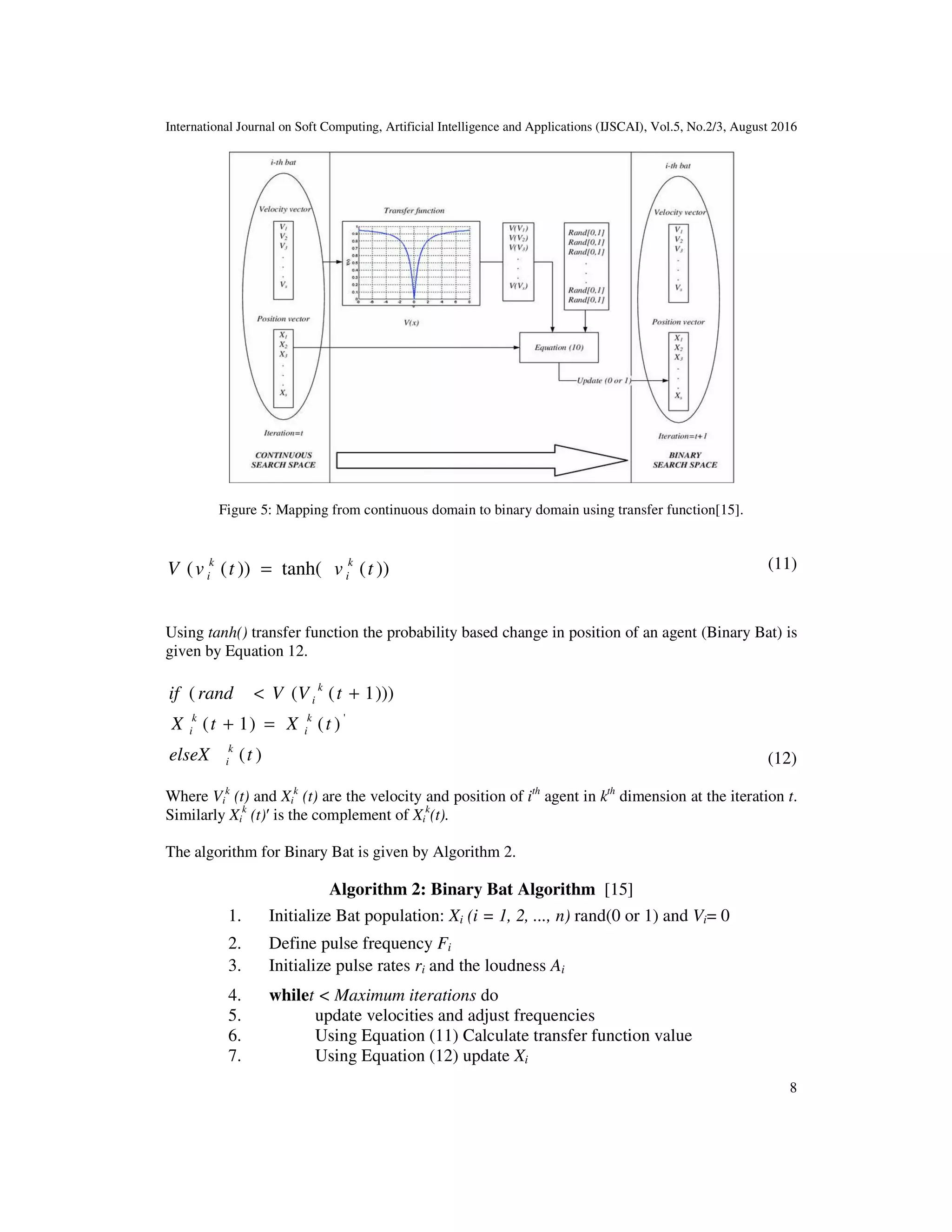 A Binary Bat Inspired Algorithm For The Classification Of Breast Cancer Data Pdf