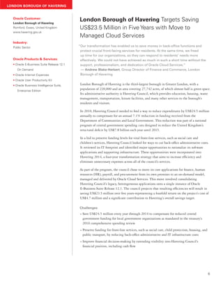London Borough of Havering Case Study | PDF
