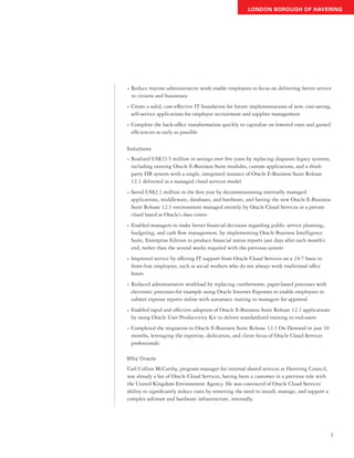 London Borough of Havering Case Study | PDF