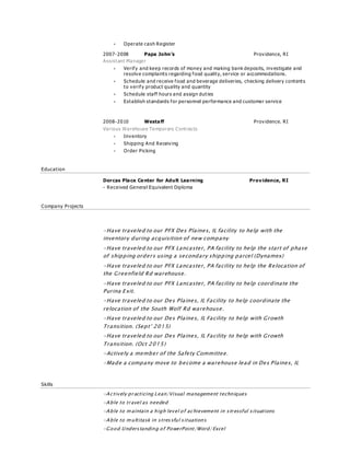 Luis Rios Resume | DOCX