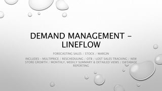 Demand Management - Lineflow | PPT
