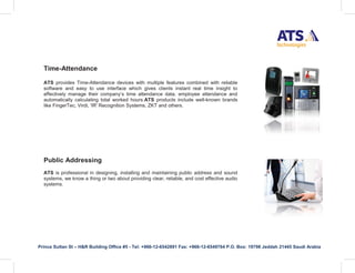 ATS Company Profile (2016).compressed (1) | PDF