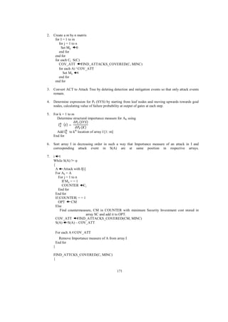 Modeling SYN Flooding DoS Attacks using Attack Countermeasure Trees and Finding Optimal Set of ...