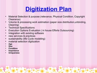 Conservation and_preservation of archival materials and manuscrip | PPT