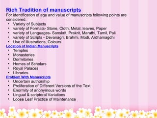 Conservation and_preservation of archival materials and manuscrip | PPT
