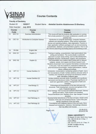 Course Content | PDF