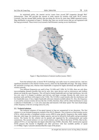 An insight into internet sector in Iraq | PDF | Computer Networking ...