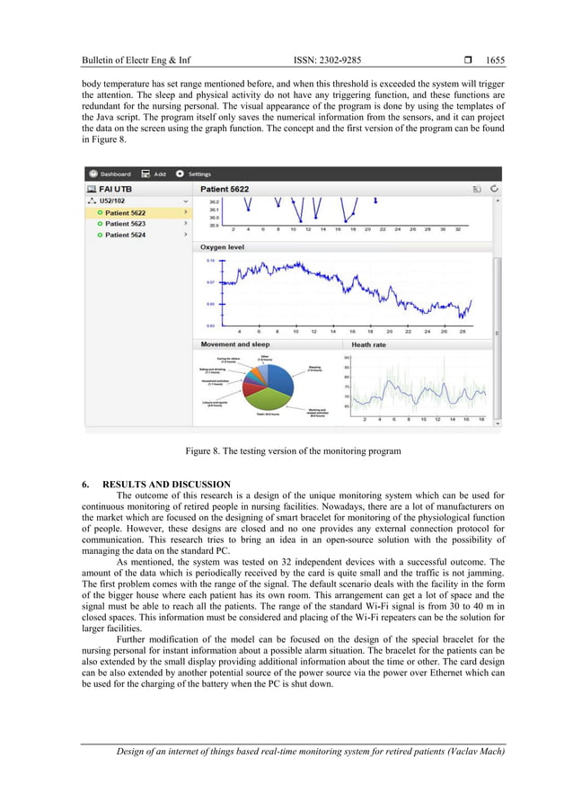 Design Of An Internet Of Things Based Real Time Monitoring System For