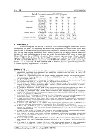 Proposed energy efficient clustering and routing for wireless sensor network | PDF