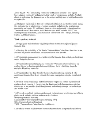 Guru Resume - Updated | DOC