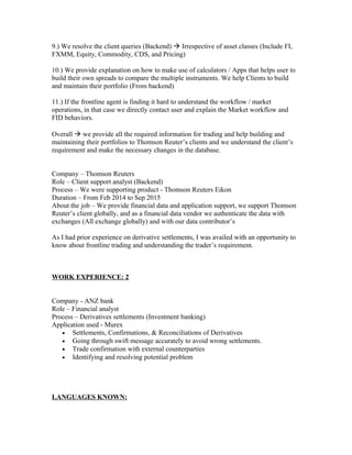 Guru Resume - Updated | DOC