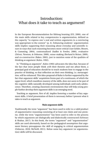 Argumentation Strategies In The Classroom Chrysi Rapanta | PDF