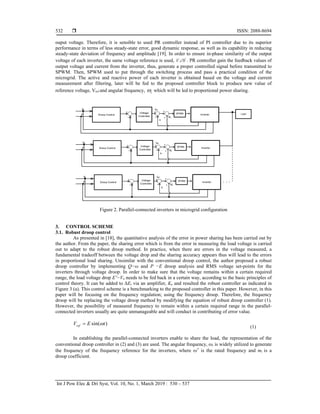 Droop control technique for equal power sharing in islanded microgrid | PDF