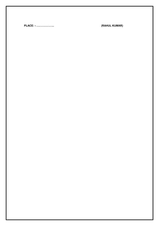 Update CV For Rahul Singh - | PDF