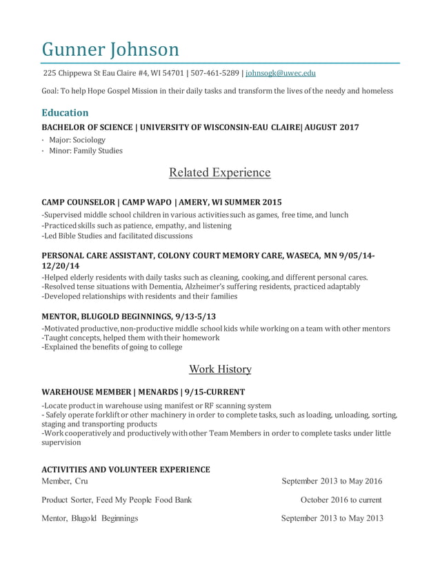 capstone resume | PDF