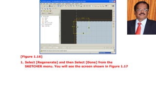Step by step Process of creating components using Pro E | PPTX
