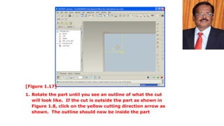 Step by step Process of creating components using Pro E | PPTX