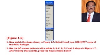 Step by step Process of creating components using Pro E | PPTX