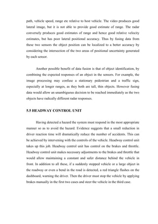 adptive cruise control report | DOCX