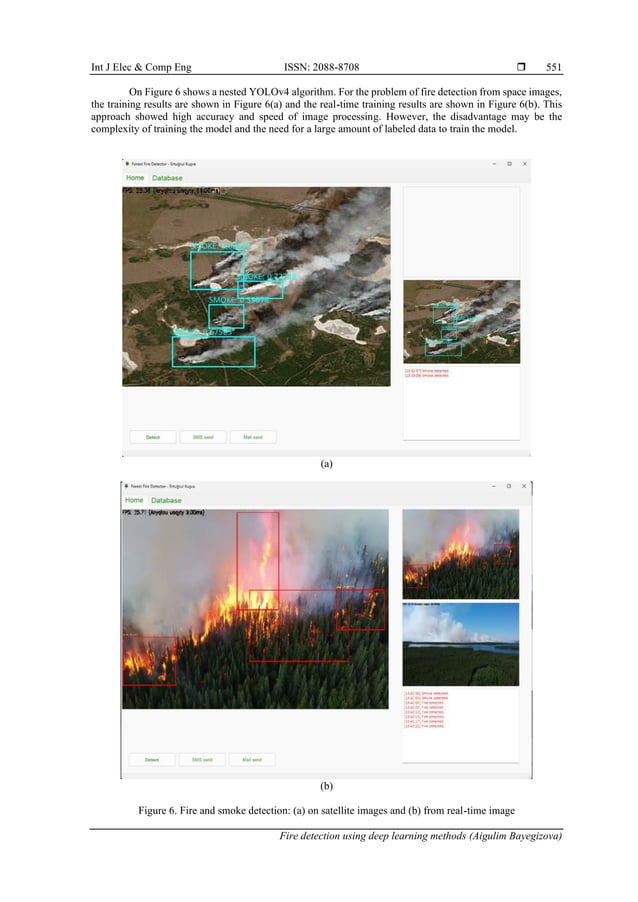 Fire detection using deep learning methods | PDF