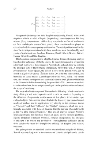 Toeplitz Matrices And Operators Nikolski N | PDF