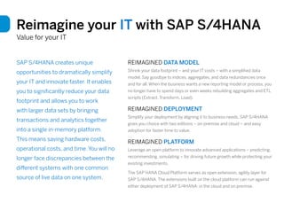 Run Simple with SAP in the digital economy | PPT
