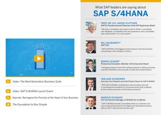 Run Simple with SAP in the digital economy | PPT