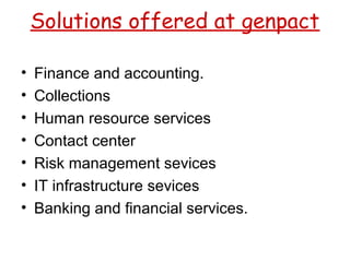 53373186 genpact-ppt | PPT