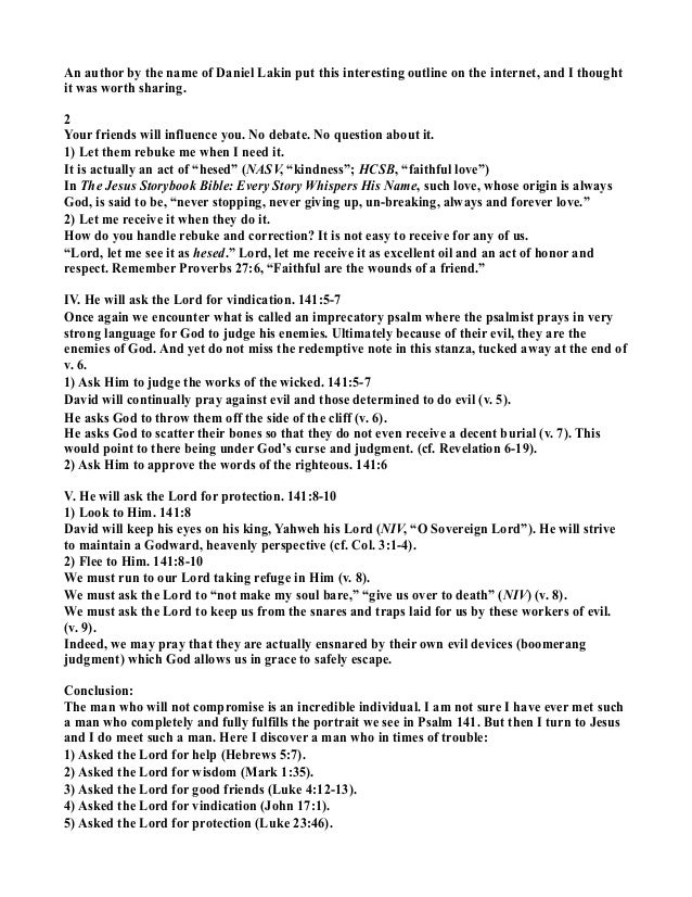 53377376 Psalm 141 commentary 53377376-psalm-141-commentary
