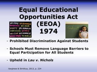 Equal Education Opportunity Act