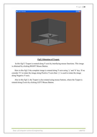 CG mini project | PDF