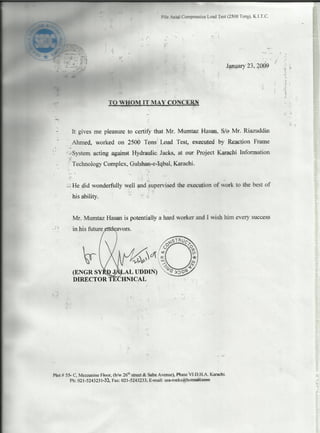 SRDC Certificate | PDF