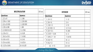 pptx project numath grade 6 sdfghjkfghjdfvgbhnjmfg | PPTX